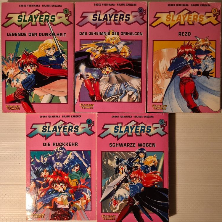 Slayers 1 bis 5 - Manga Shoko Yoshinaka (Gebraucht) in Münchenstein für ...