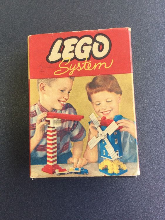 ALTE LEGO SYSTEM KARTONSCHACHTEL 234, MIT INHALT. | Acheter sur Ricardo