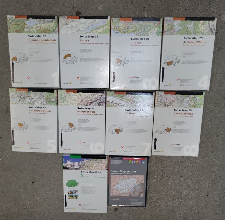 Swiss Map DVD ganze Schweiz | Kaufen auf Ricardo