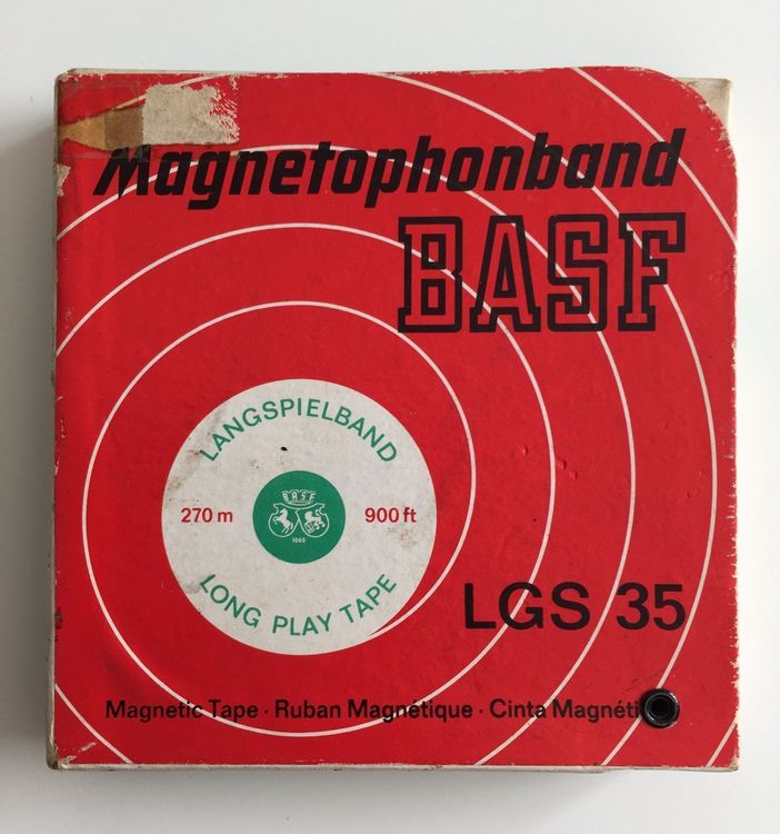 BASF Magnetophonband 12,5cm | Kaufen auf Ricardo