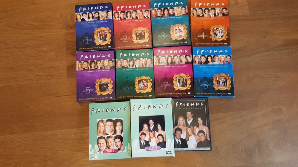 Friends DVD - Series 1-10 und The Series Finale (Gebraucht) in Rafz für ...