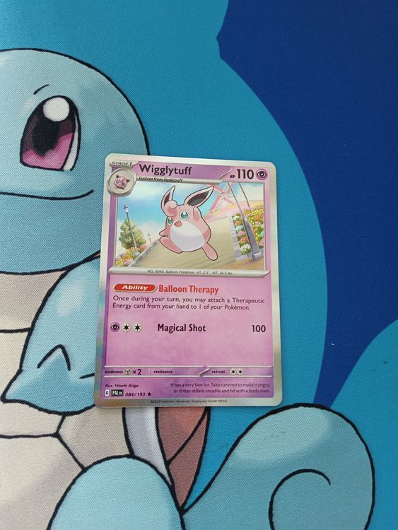 Wigglytuff 084 - Paldea Evolved Rare Holo Knudeluff | Kaufen auf Ricardo