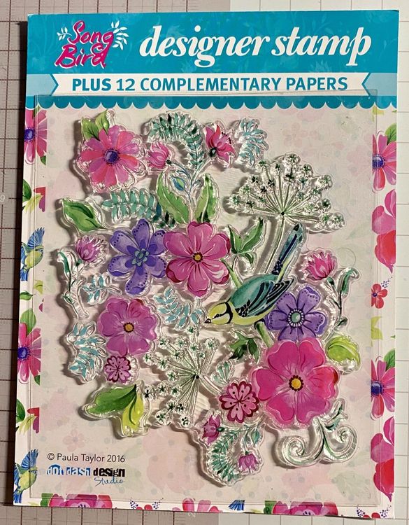 Designer Stamp / Stempel Blumenstempel von Paula Taylor (Gebraucht) in ...