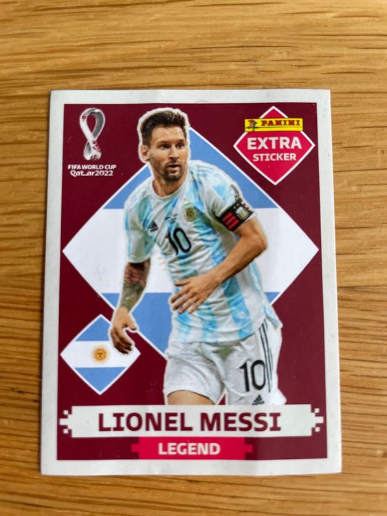 Panini Extra Sticker Lionel Messi | Kaufen auf Ricardo
