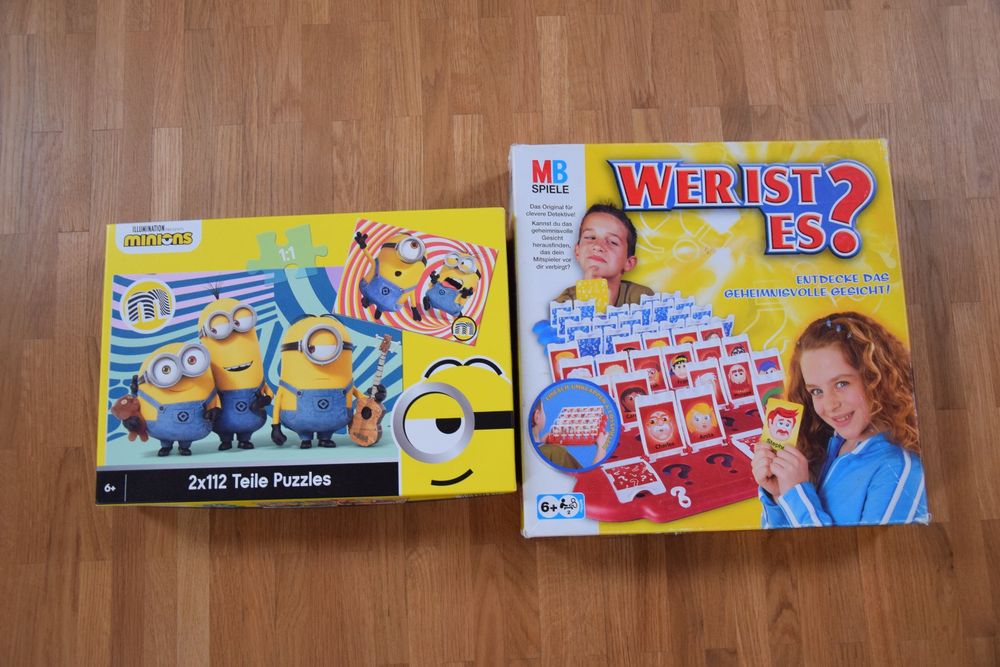 Minions Puzzle 112 Teile + Wer ist es? Spiel | Kaufen auf Ricardo