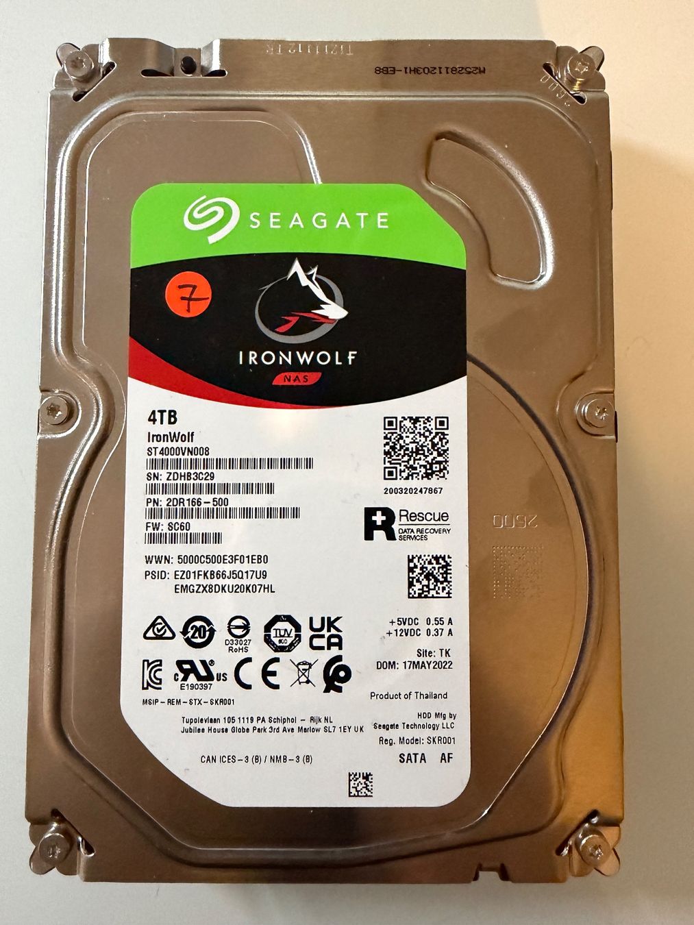 Seagate Ironwolf 4TB (Gebraucht) in Dübendorf für CHF 49 – mit ...