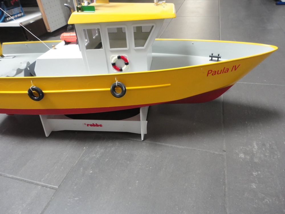 Paula ARBEITSSCHIFF MIT BERGEKRAN fertig gebaut (Gebraucht) in Horgen ...