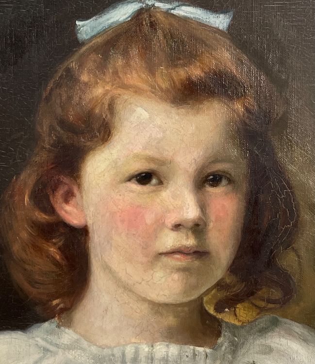 Antike Potrait Gemälde von einer Dame unleserlich Signiert (Gebraucht) in Root für CHF 275 – mit ...