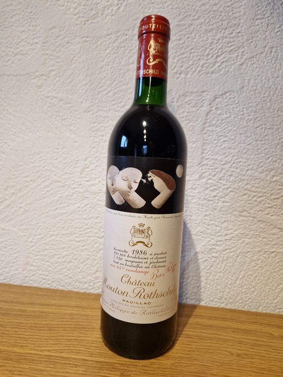 1 Fl. Château Mouton Rothschild Pauillac 1986 | Kaufen auf Ricardo