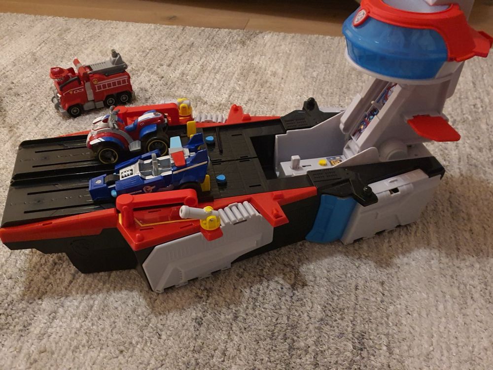 Paw Patrol Spielset mit Fahrzeugen - 3 Monate alt (Gebraucht) in ...