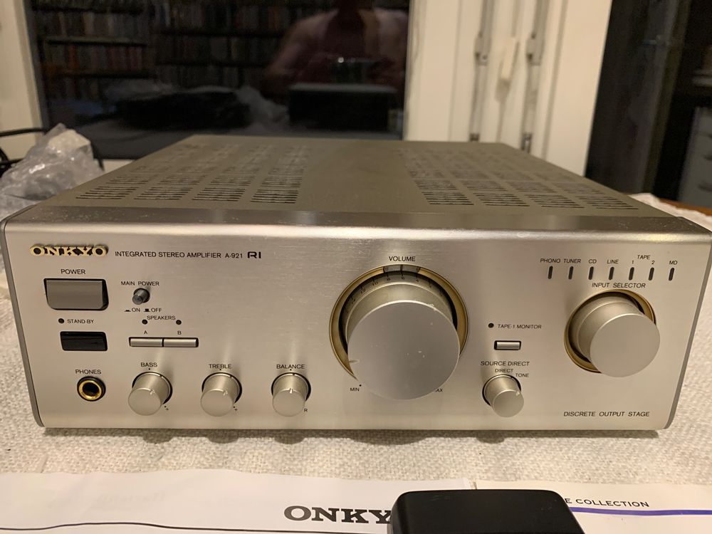 Onkyo Stereo-VollVerstärker A-921 mit Fernbedienung und OVP (Gebraucht) in Mönchaltorf für CHF ...