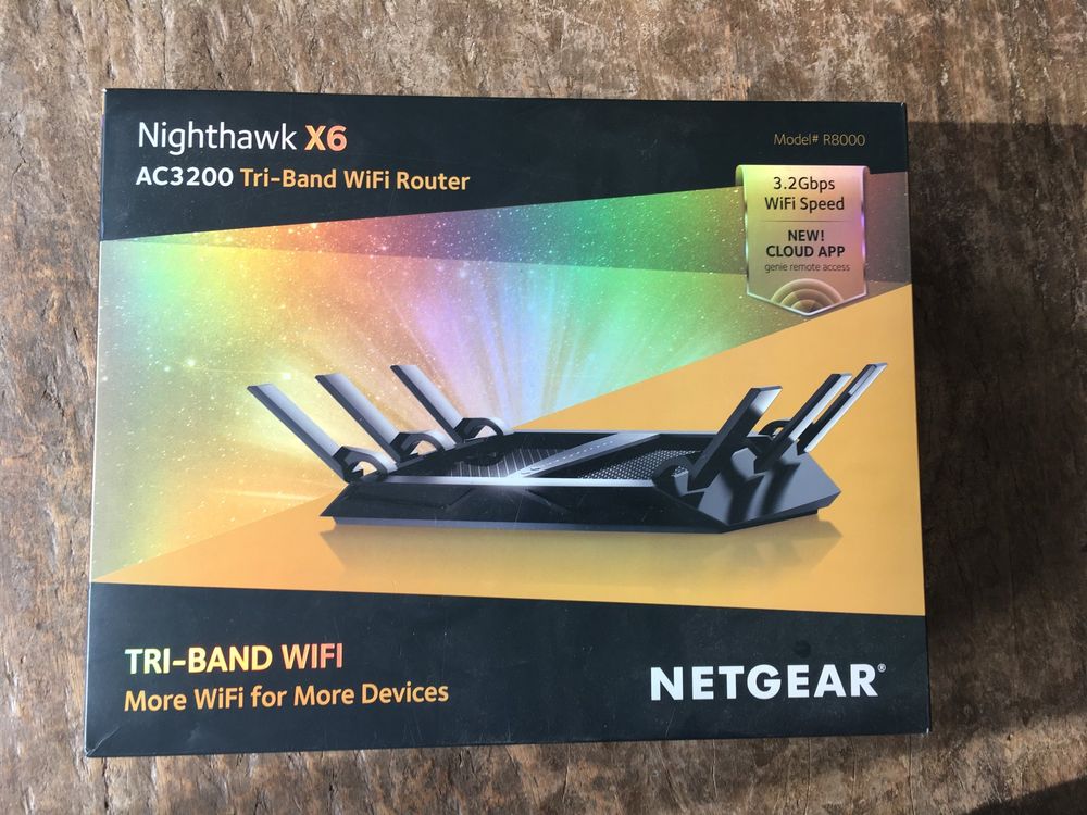 NETGEAR Nighthawk X6 Smart Wi-Fi Router (R8000) | Kaufen auf Ricardo