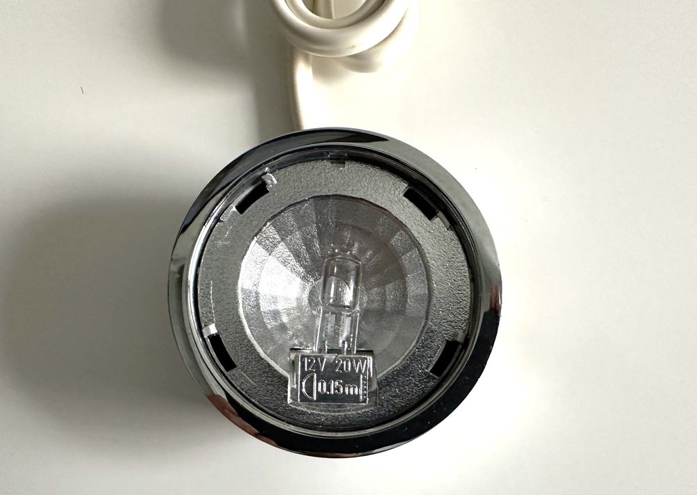 5 Einbau Halogen Spot G4, 12 V, 20 W, 55 mm inkl. Trafo (Gebraucht) in Dielsdorf für CHF 18 ...