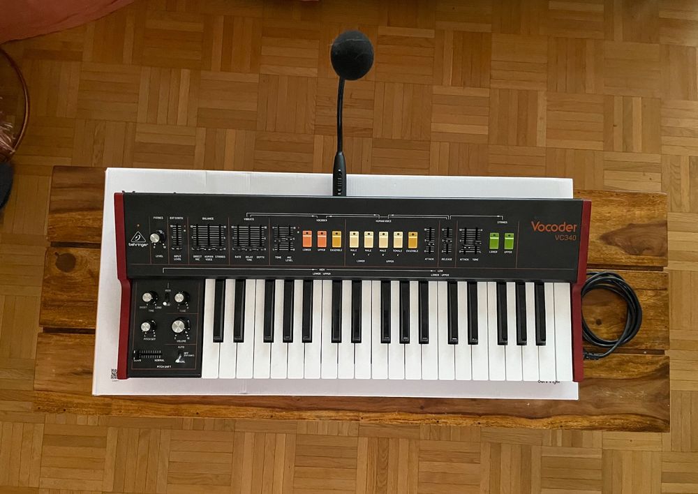 Behringer Vocoder VC340 + Ta 312s Microphone. | Kaufen auf Ricardo
