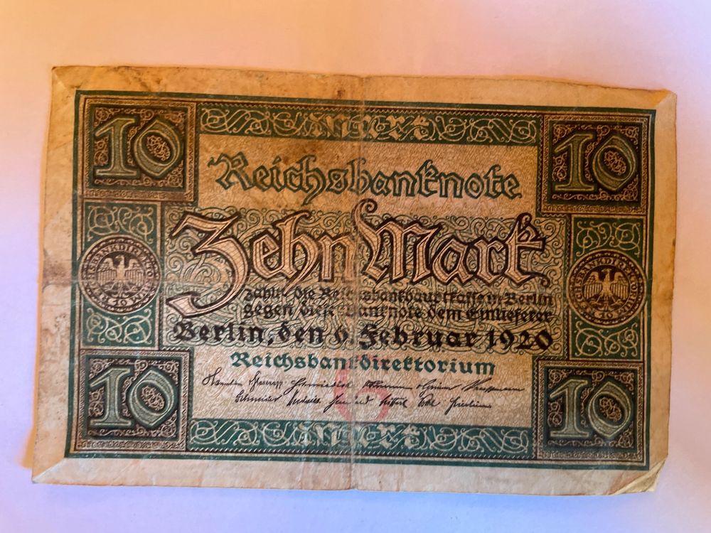 10 mark (30) (Gebraucht) in Bonstetten für CHF 1 – mit Lieferung auf Ricardo kaufen