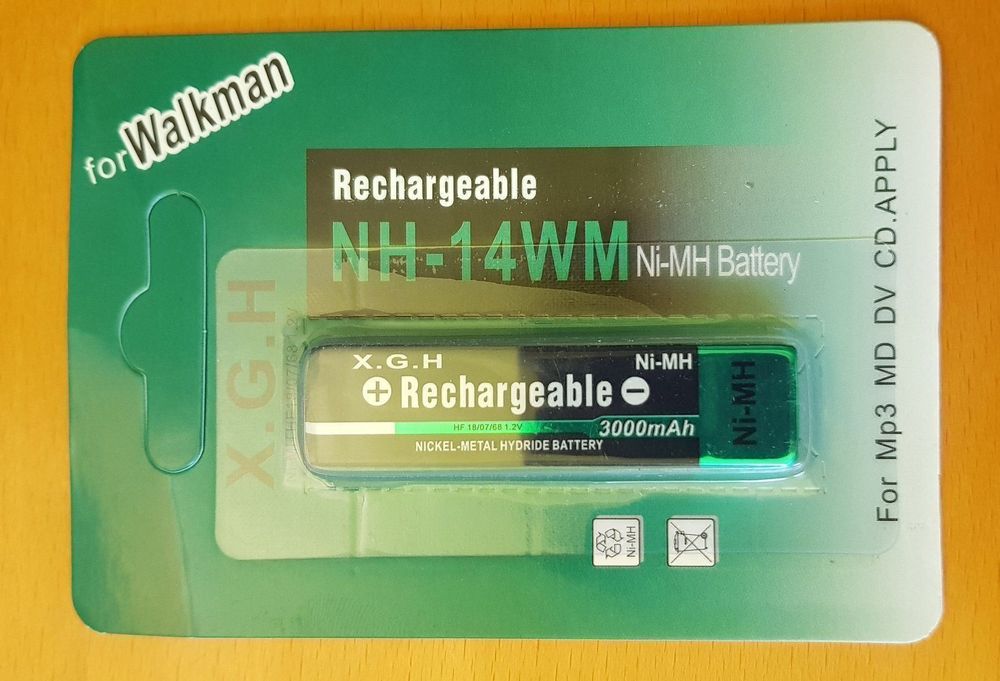 Chewing Gum Battery 1,2V 3000mAh (Neu und originalverpackt) in ...