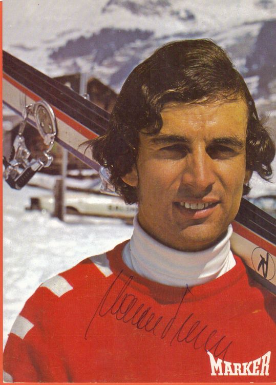 1972 WALTER TRESCH ABFAHRT SCHWEIZER MEISTER MIT AUTOGRAMM | Kaufen auf ...