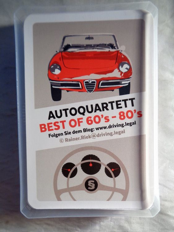 Auto Quartett Best Of 60's - 80's / 32 Karten ab Fr. 4.- (Gebraucht) in ...