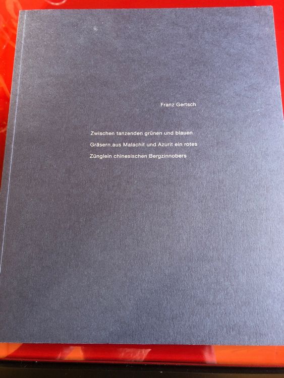 Franz Gertsch signiert | Kaufen auf Ricardo