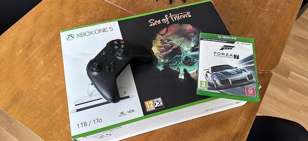 Xbox One S 1TB + Forza 7 + Sea of Thieves - Top! (Gebraucht) in Cham für CHF 129 – nur Abholung ...