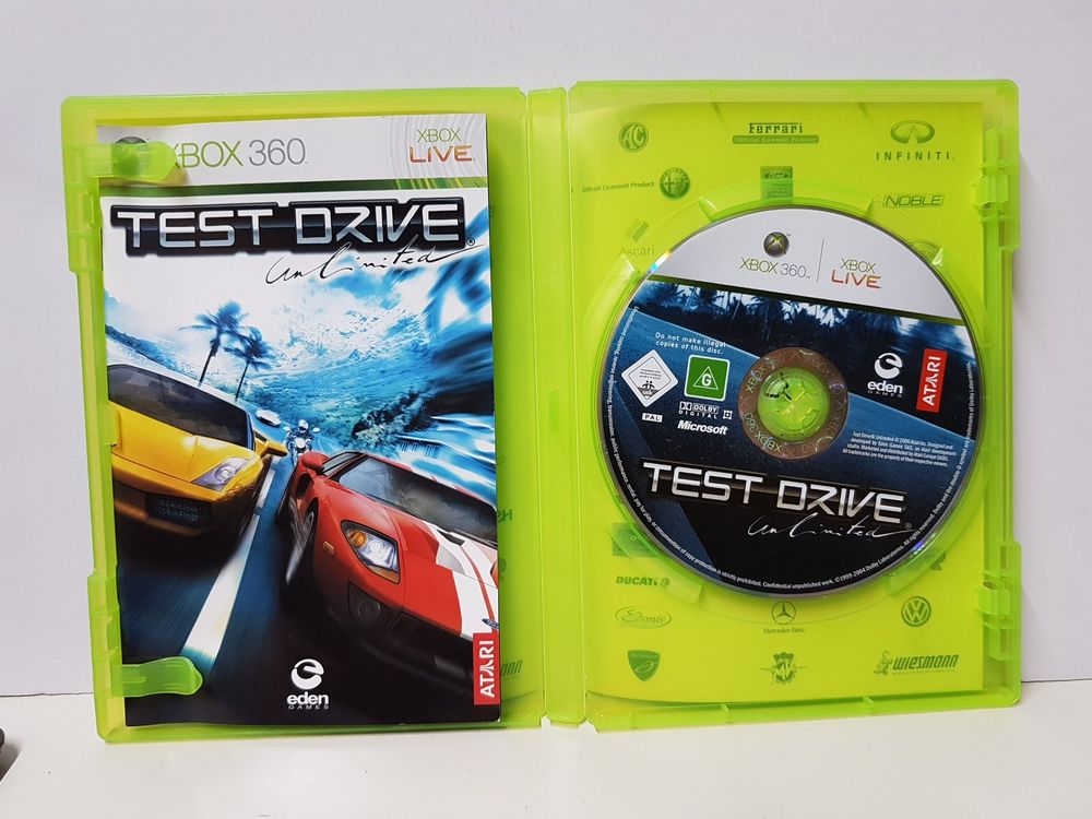 Test Drive Unlimited Rennsport in neuer Dimension XB 360 (Gebraucht) in ...