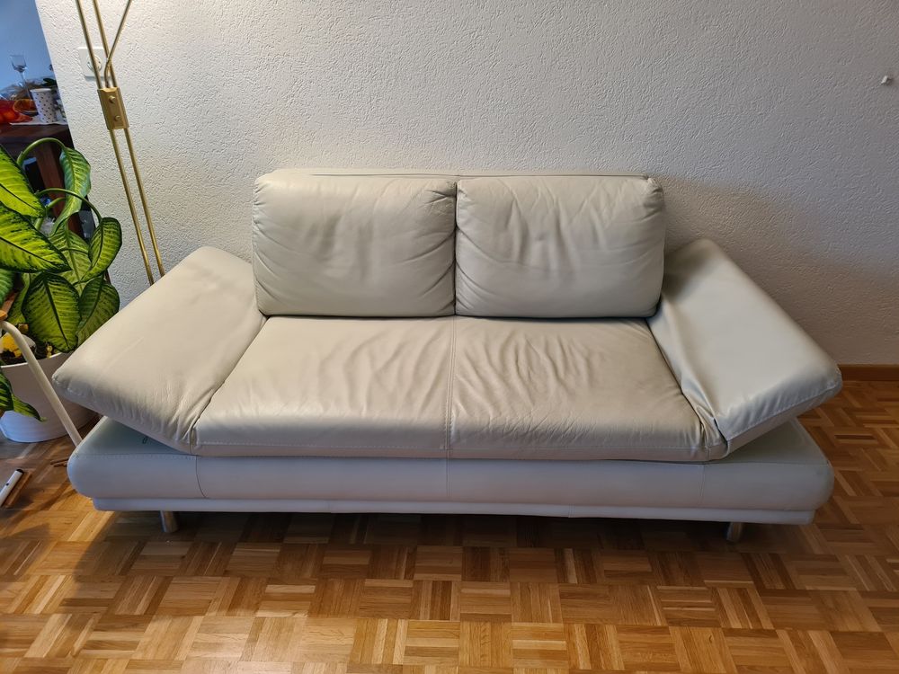 Couch / Sofa Leder (echt) | Kaufen auf Ricardo