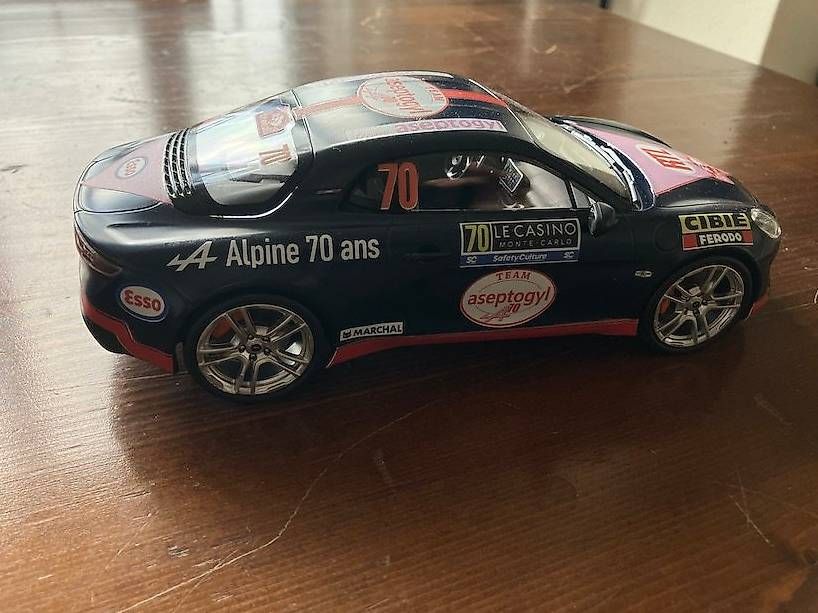 NOREV 1/18e - Alpine A110S 2025 BLEU TEMPETE- Team Aseptogyl (Gebraucht ...