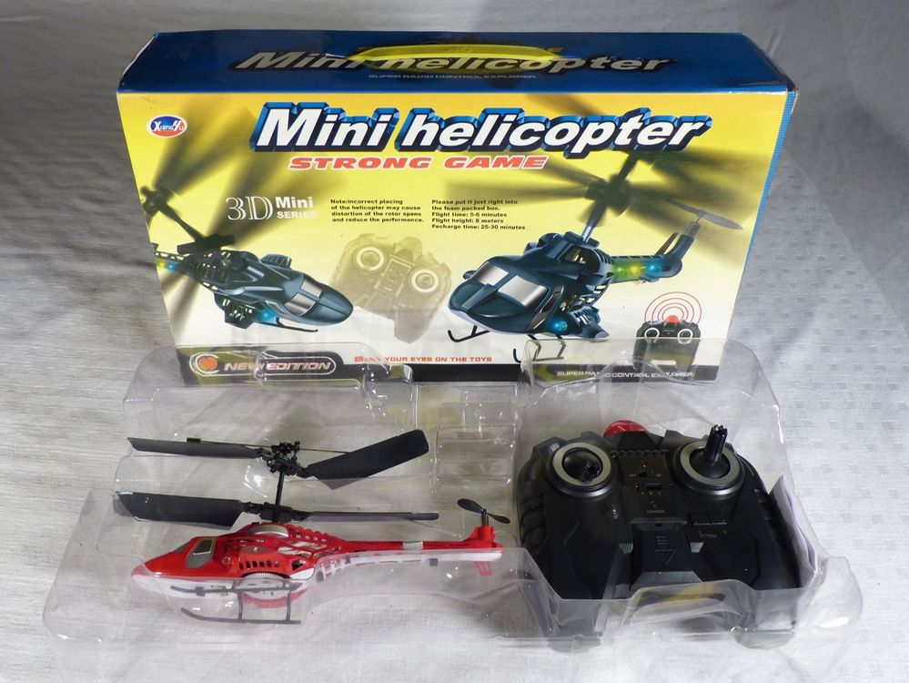 Mini Helikopter mit IR Fernsteuerung (Neu (gemäss Beschreibung)) in ...