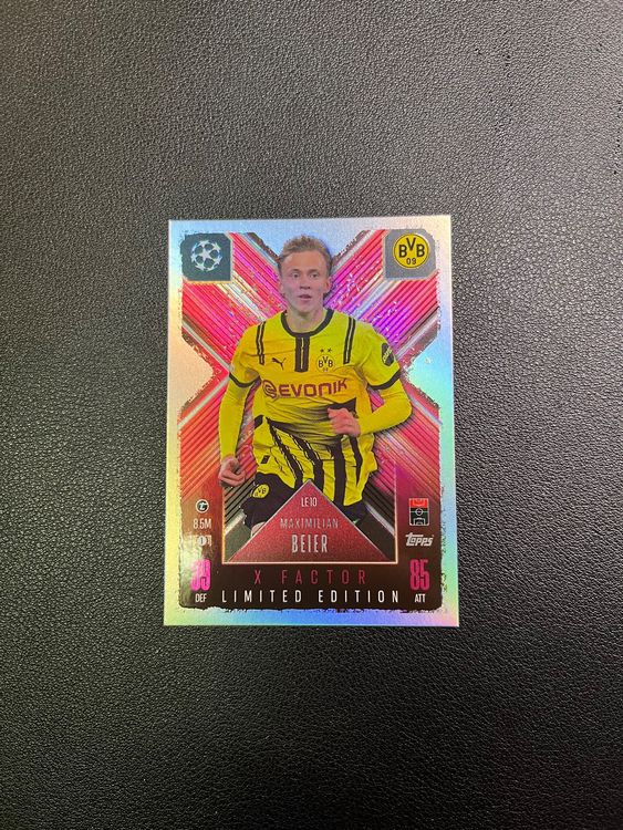 Topps Match Attax 2024/25 Maximilian Beier LE10 (Neu (gemäss ...