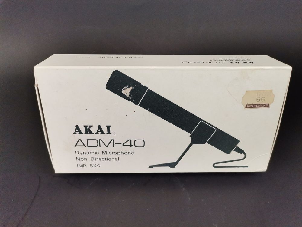 AKAI ADM-40 Dynamic Microphone non-directional | Kaufen auf Ricardo