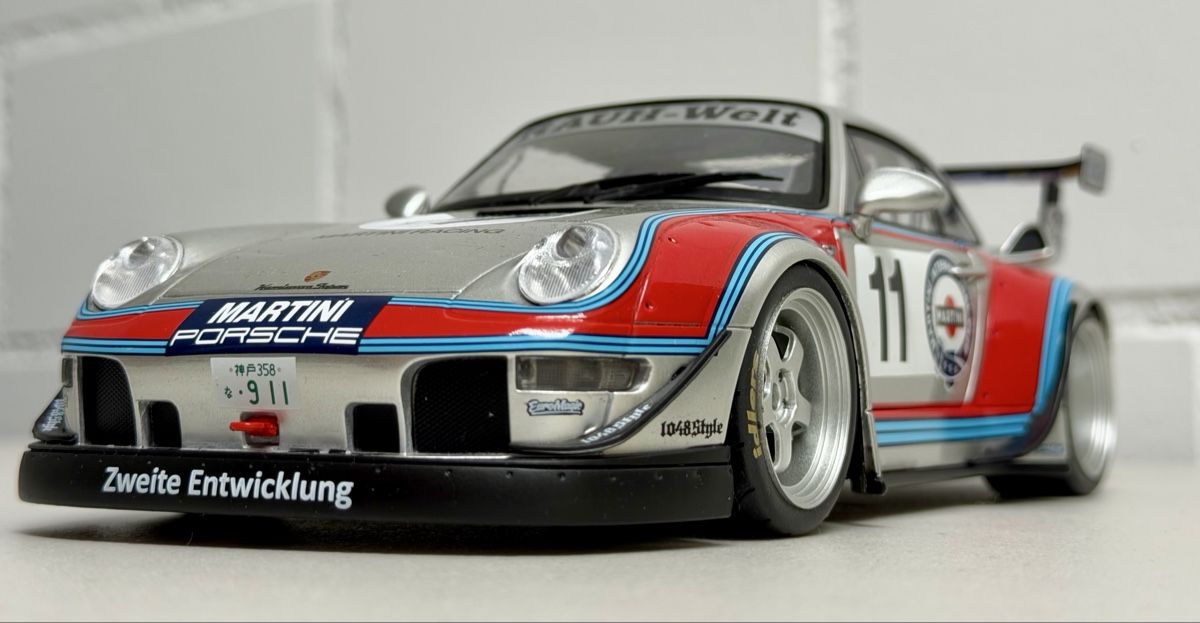 Solido Porsche 911 964 RWB Martini 1:18 Rauh Welt Top (Neu (gemäss ...