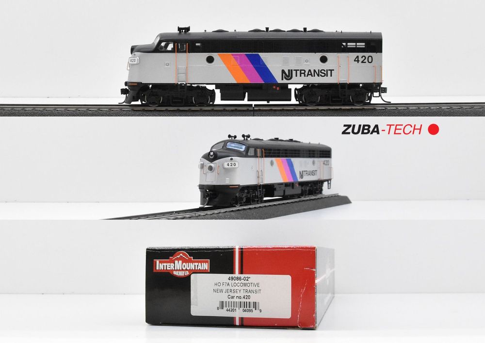 Inter-Mountain 49086-02 Diesellok EMD F7A NJT H0 GS OVP | Kaufen auf Ricardo
