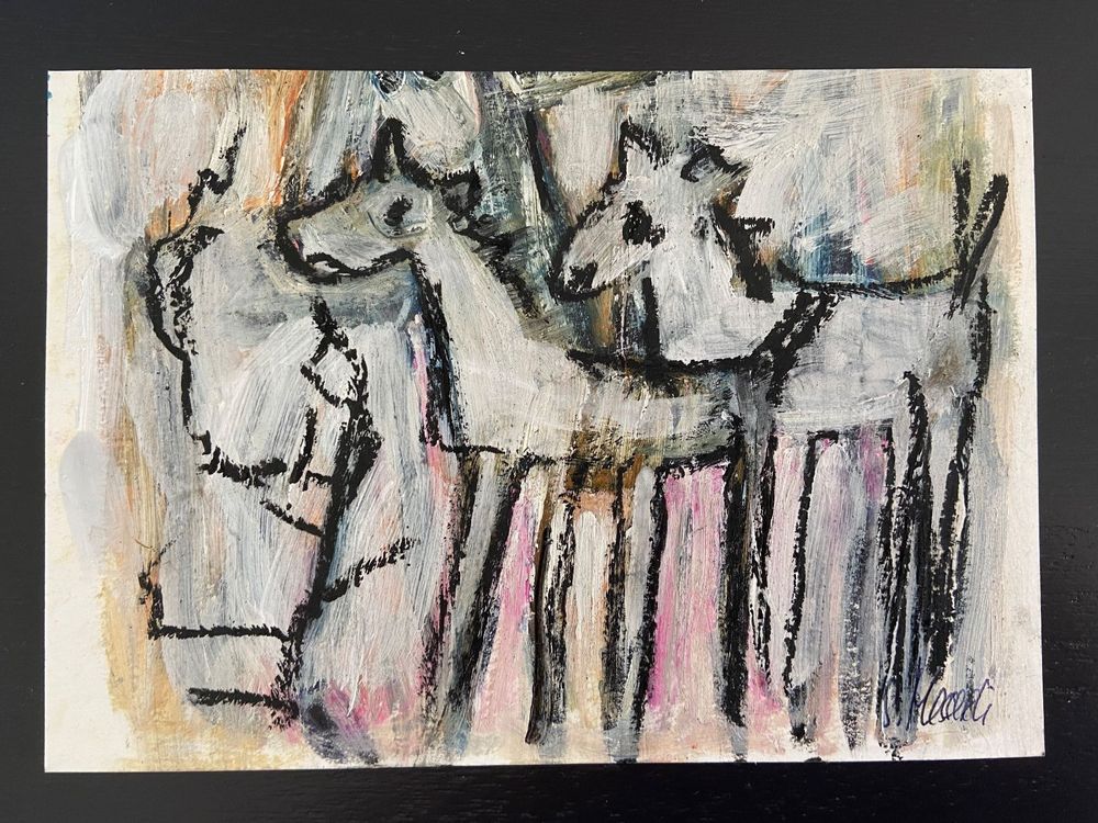 Pferde Schimmel Outsider Art Messerli Art Brut Original (Gebraucht) in Luzern für CHF 49 – mit ...