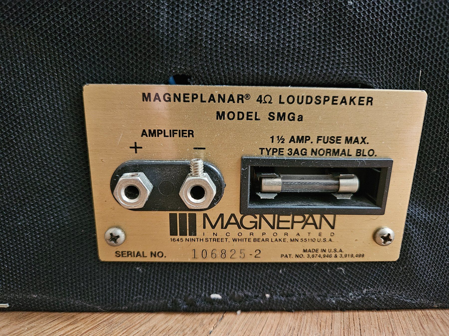 MAGNEPAN Lautsprecher-Boxen SMGa (Gebraucht) in zürich für CHF 125 ...