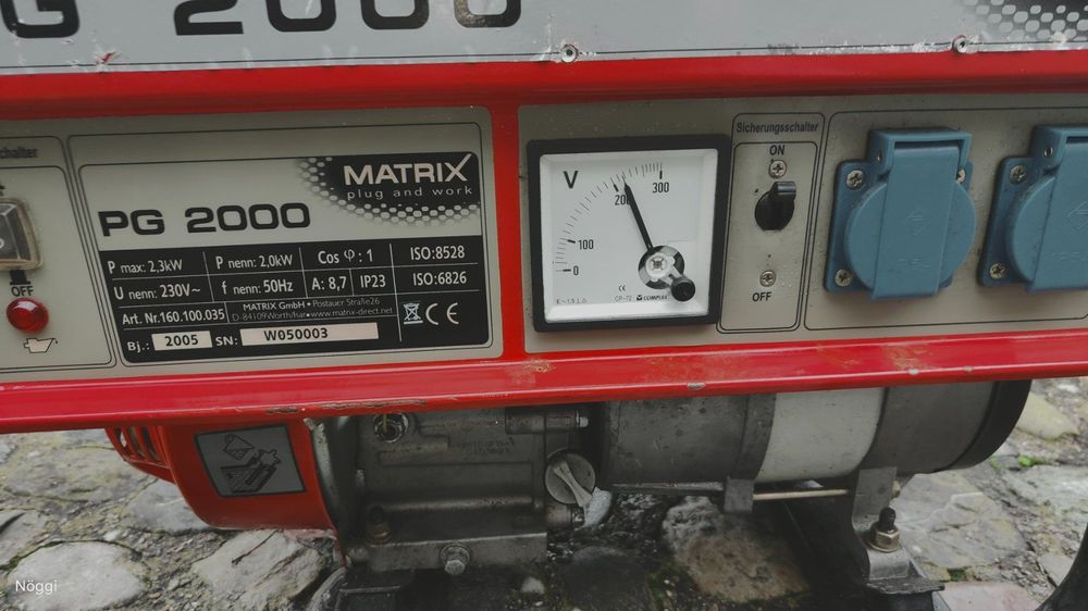 Stromgenerator Matrix PG 2000 | Acheter sur Ricardo