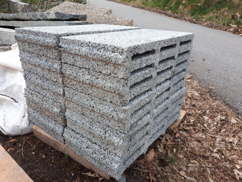 Neue Filterplatten / Sickerplatten 50x25x8cm (Neu (gemäss Beschreibung ...