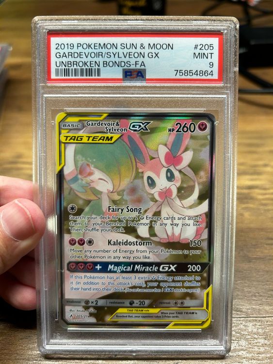 PSA 9 Gardevoir/Sylveon GX Unbroken Bonds | Kaufen auf Ricardo