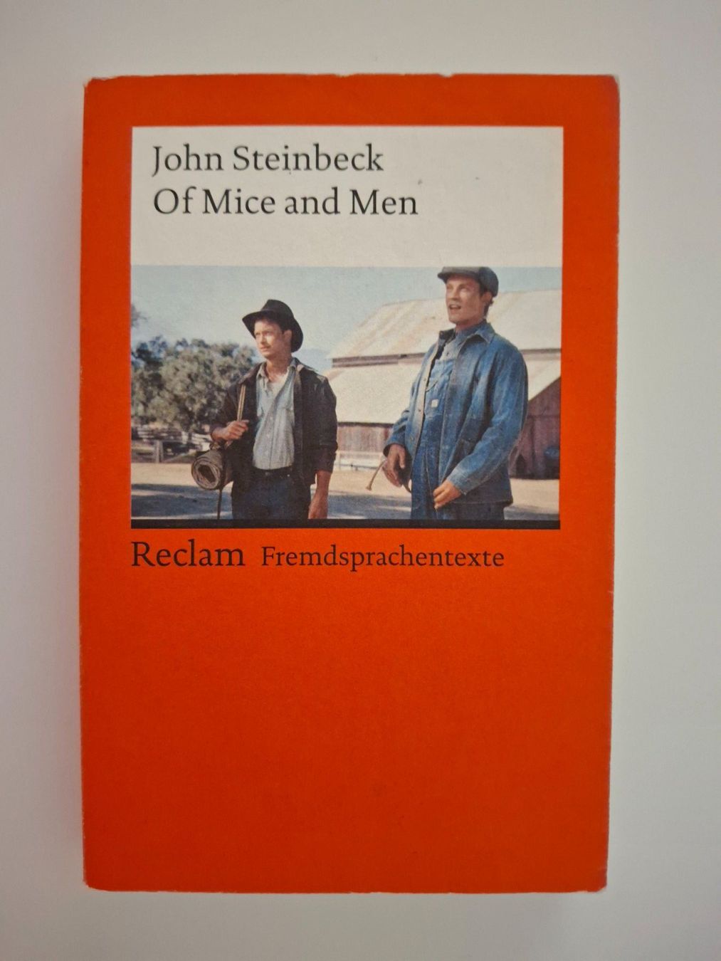 John Steinbeck - Of Mice and Men - Reclam Fremdsprachen (Gebraucht) in ...
