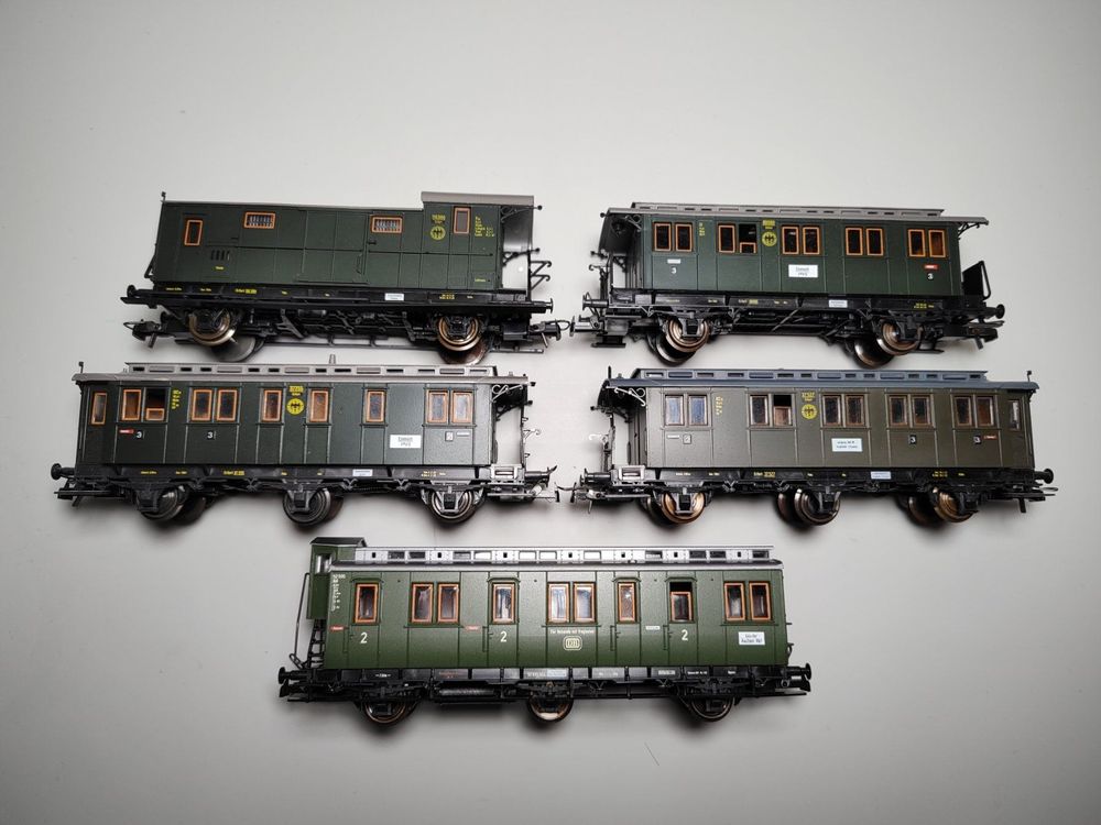 5x Roco DRB/DB Personenwagen ( z.B. 4206, 44205A, 4205) (Gebraucht) in ...