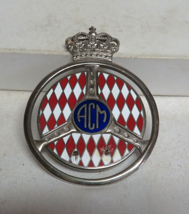 Kühleremblem ACM Automobile Club de Monaco Limites Ed. (Gebraucht) in ...