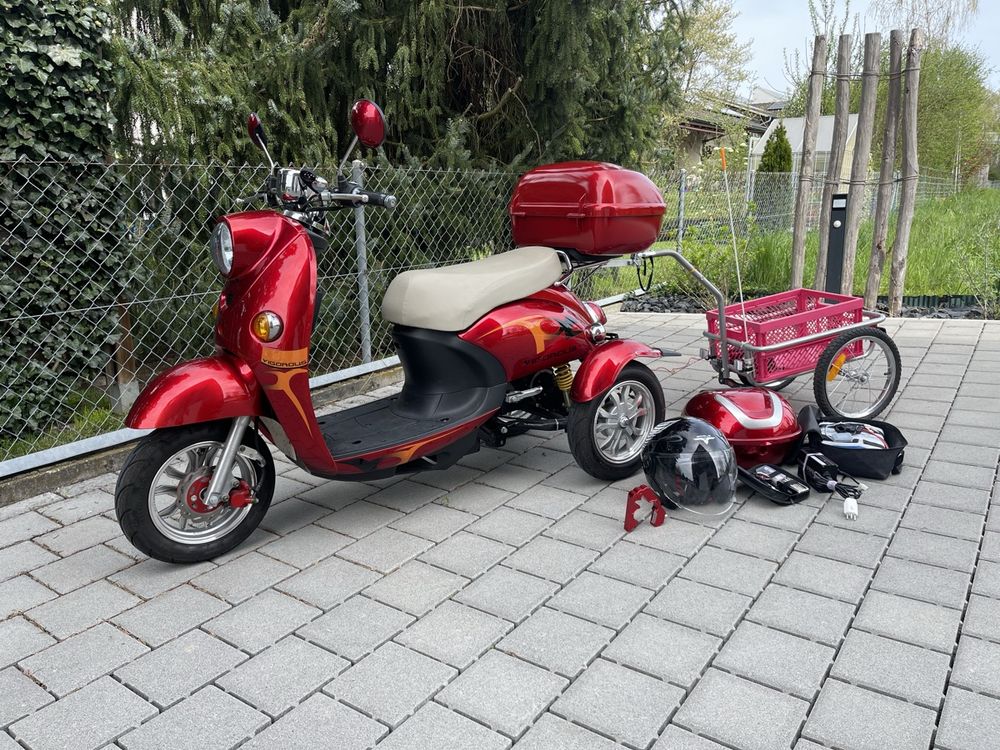 Dreirad easy-rider Jet 302 , E-Scooter Seniorenfahrzeug | Kaufen auf ...