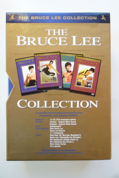 Bruce Lee Collection - DVD Box - 4x Bruce Lee Klassiker (Gebraucht) in ...