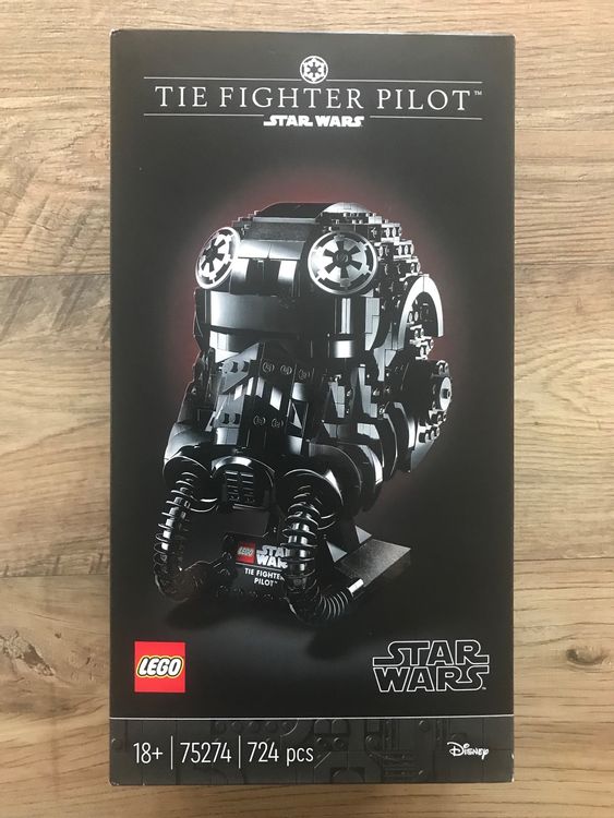 Lego 75274 Star Wars TIE Fighter Pilot Helm (Neu und originalverpackt ...