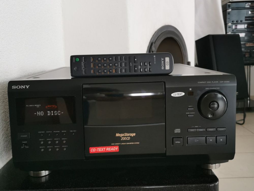 Sony CDP-CX250 200-fach CD-Wechsler | Kaufen auf Ricardo