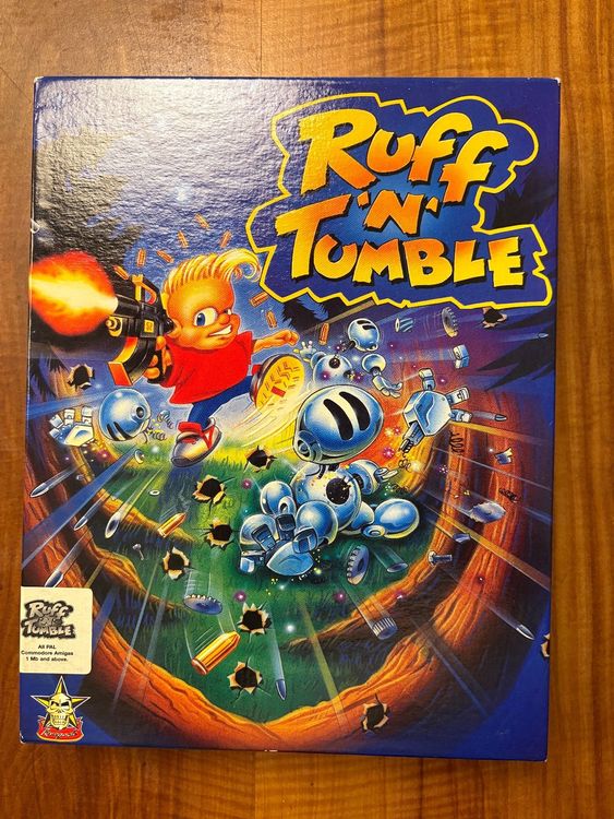 Amiga Spiel: Ruff 'n' Tumble (Rare Big Box) (Gebraucht) in Niederhasli ...