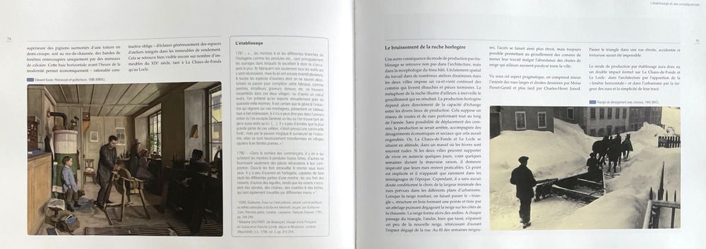 La Chaux-de-Fonds - Le Locle - Urbanisme horloger (Gebraucht) in Savagnier für CHF 25 – mit ...