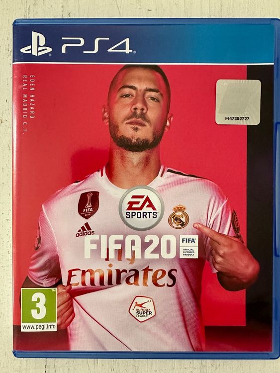 🟢 FIFA 20 PS4 Emirates NEUF Jeu vidéo VideoSpiel (Neuf avec emballage d ...