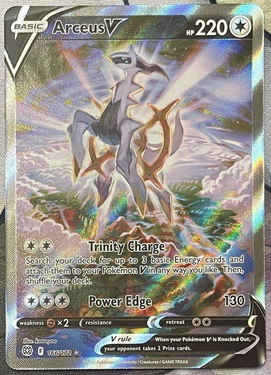 Pokemon 2022 Brilliant Stars Arceus V Fullart ab 1.-!!! (Neu (gemäss Beschreibung)) in ...