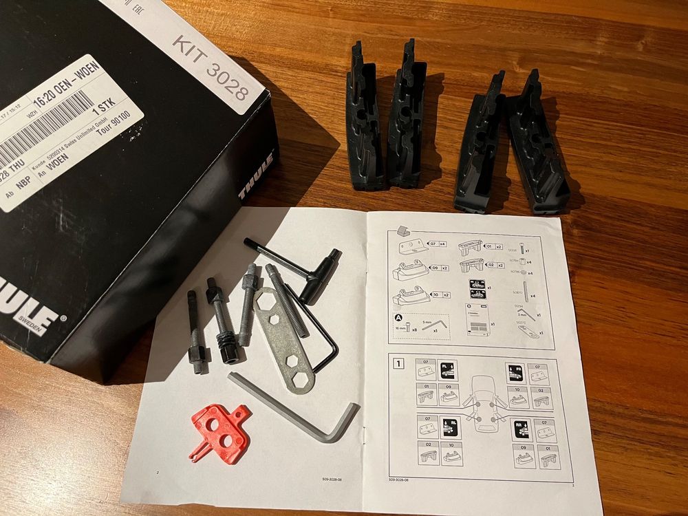 Thule Dachträger 753 mit Montagekit 3028 ( BMW ) | Kaufen auf Ricardo