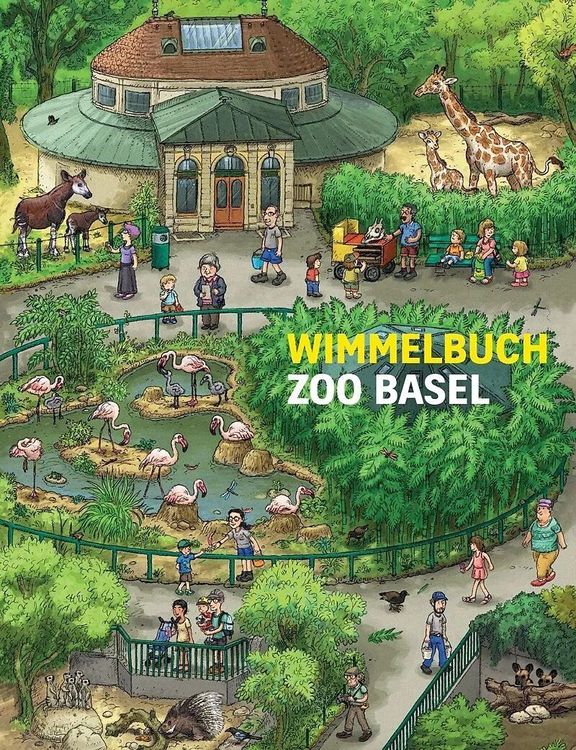 Wimmelbuch Zoo Basel - Grossformat (Gebraucht) in THERWIL für CHF 5 – mit Lieferung auf Ricardo ...